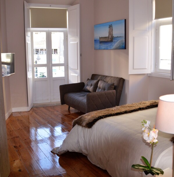 Suite, casa de banho privativa | Sala de estar