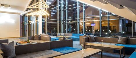 Sala de estar do lobby