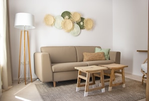 Apartamento Superior, 1 quarto | Sala de estar