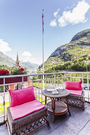 Vista para a montanha