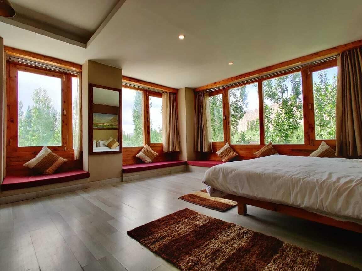 Junior Suite -Mountain View | 1 quarto, roupas de cama premium, edredons de pluma