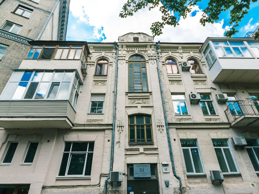 Fachada do alojamento