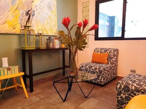 Sala de estar do lobby