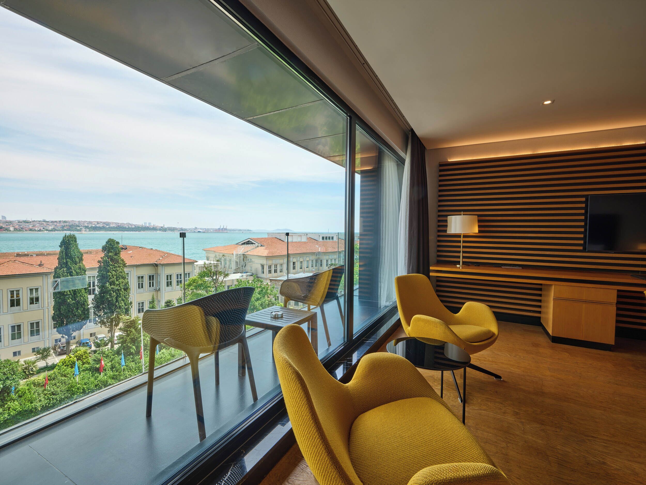Suite Júnior, vista para o mar | Terraço/pátio interior