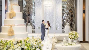 Área interna para casamento