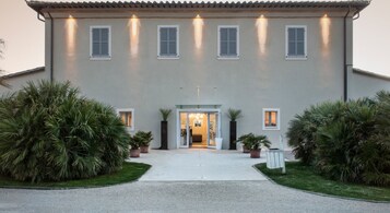 Entrada do alojamento