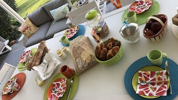 Café da manhã continental grátis todos os dias