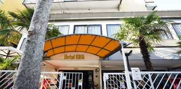 Entrada do alojamento