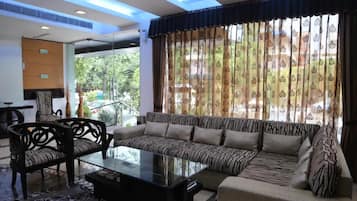Sala de estar do lobby