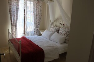 Apartamento Deluxe, 1 quarto | 1 quarto, lençóis de algodão egípcio, roupa de alta qualidade 