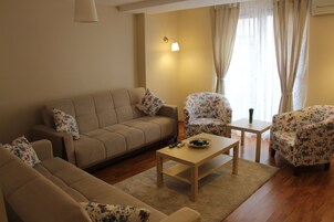 Apartamento, 1 quarto | 1 quarto, lençóis de algodão egípcio, roupa de alta qualidade 