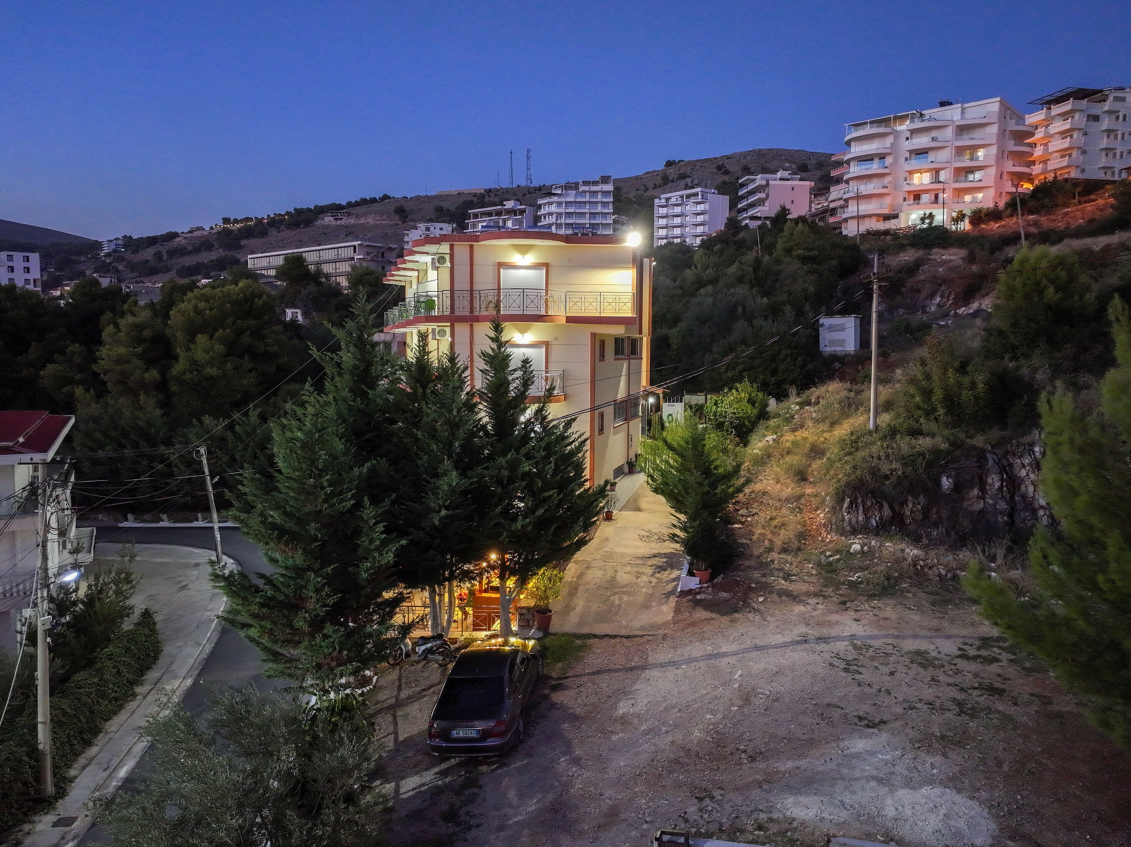 Fachada da propriedade