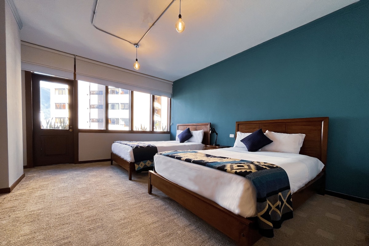 Quarto Twin Standard | Wi-fi grátis, roupa de cama fornecida