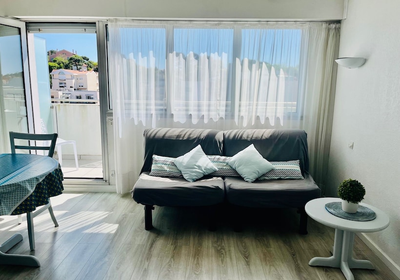 Evasion Plage, 2e Ligne Studio 4 Pers. Balcon & Parking - Arcachon