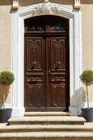 Entrada do alojamento