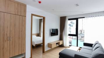 Apartamento, 1 quarto | 1 quarto, secretária, quartos insonorizados, Wi-fi grátis