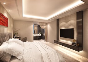 Quarto casal premier (Base person : 2, Max person : 2) | Cofres nos quartos, escrivaninha, Wi-Fi de cortesia, roupa de cama