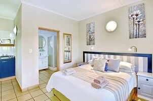 Chalé conforto, 1 quarto | Roupas de cama premium, cofres nos quartos, individualmente mobiliados