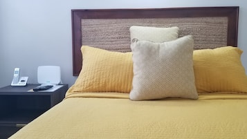 Apartamento Empresarial, 2 quartos, 2 casas de banho, no piso executivo | 2 quartos, lençóis de algodão egípcio, roupa de alta qualidade