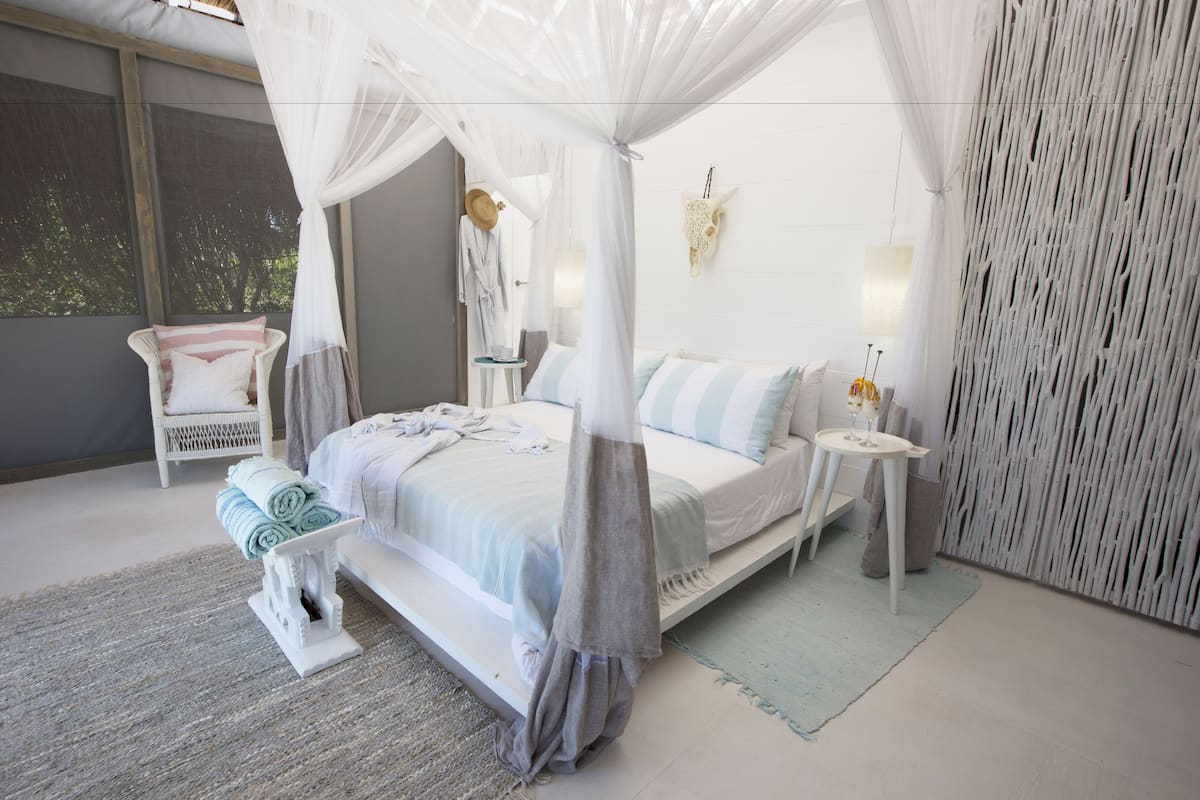Villa de Luxo, 4 quartos, vista para o oceano | Lençóis de algodão egípcio, roupa de alta qualidade, minibar grátis
