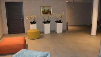 Sala de estar do lobby