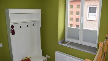 Quarto Triplo Familiar | Roupa hipoalergénica, com decoração personalizada