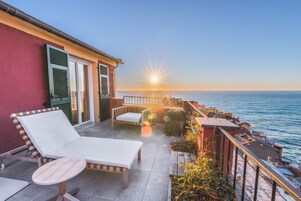 Suite Lua de Mel, banheira de hidromassagem | Terraço/pátio interior