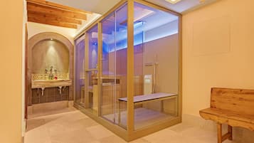 Sauna, banho turco, hammam, tratamentos corporais