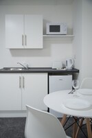 Quarto casal luxo, 1 cama de casal | Cozinha privada | Chaleira elétrica