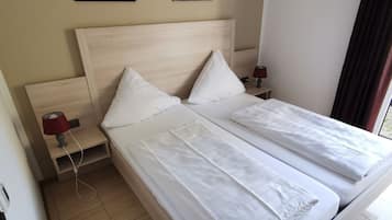 Quarto triplo conforto, banheiro privativo