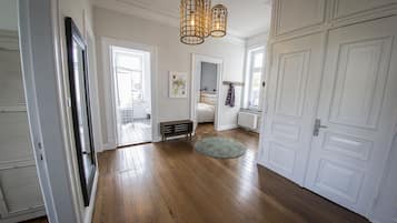 Apartamento (Austernbank unten) | 1 quarto, cofre no quarto, com decoração personalizada