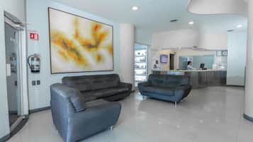 Sala de estar do lobby