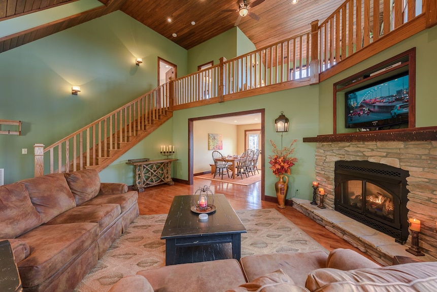 Casa De Montaña De Lujo Con Vistas, Bañera De Hidromasaje, Mesa De Billar, Cerca De Blowing Rock, Boone, Esquí Y Más. - Boone, NC