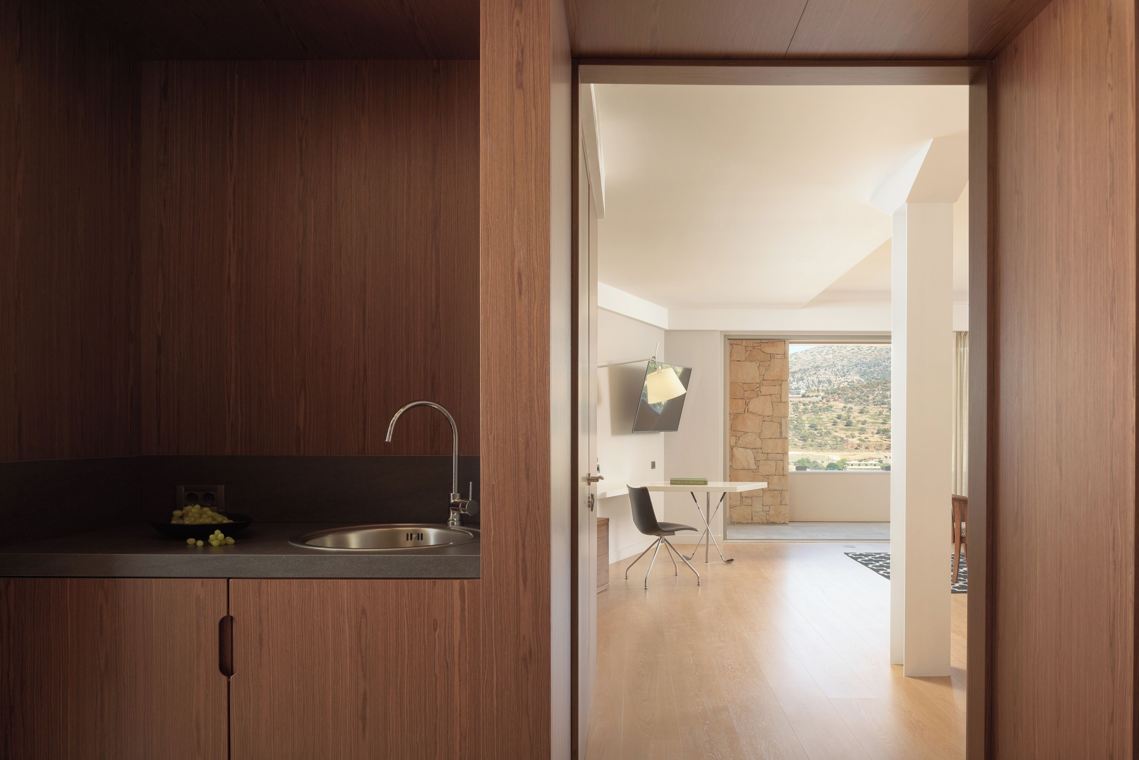 Suíte com design assinado | Cozinha americana privada | Máquina de café expresso, cafeteira/chaleira, chaleira elétrica