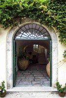 Entrada do alojamento