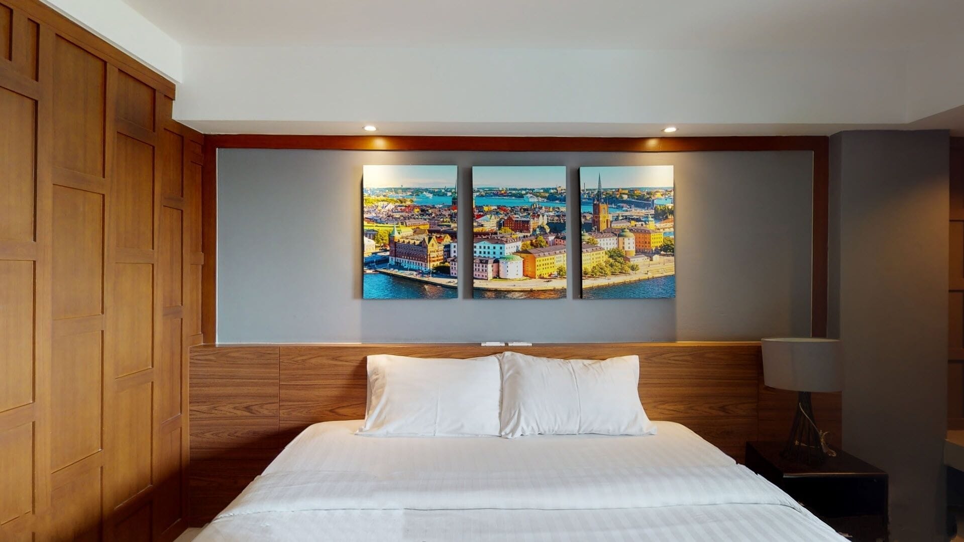 Quarto Duplo Superior | Roupa de alta qualidade, cortinas/cortinados opacos 