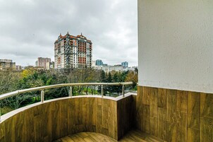 Quarto luxo, 1 quarto | Vista da sacada