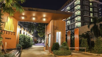 Entrada do alojamento