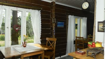 Quarto triplo | Espaço de cozinha compartilhada