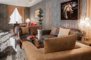 Sala de estar do lobby