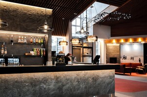 Quiosque de check-in/check-out