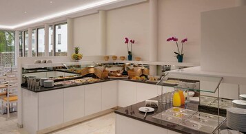 Pequeno-almoço tipo buffet diário incluído 