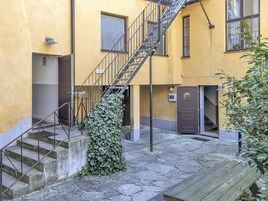 Entrada do alojamento