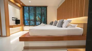 Casa Familiar, vista para a piscina, junto à piscina | 2 quartos, cortinas/cortinados opacos, Wi-fi grátis