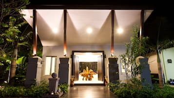 Entrada do alojamento