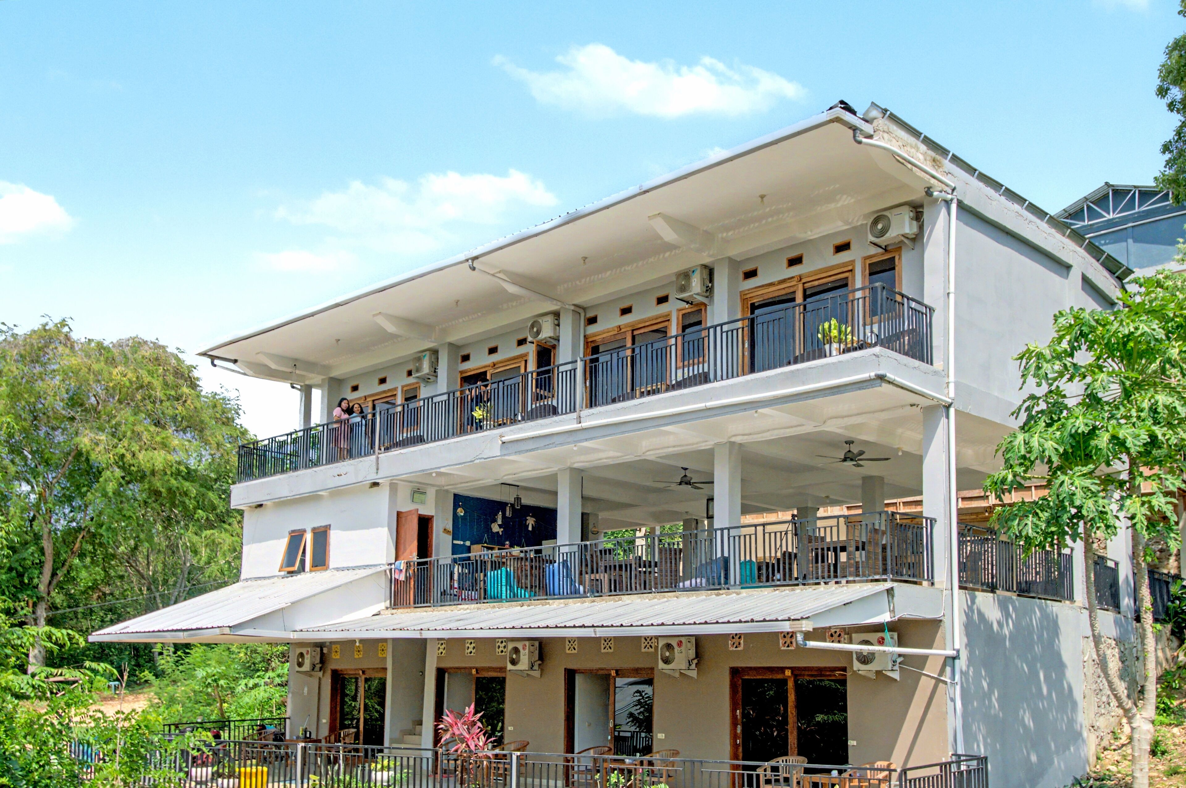 Fachada do alojamento