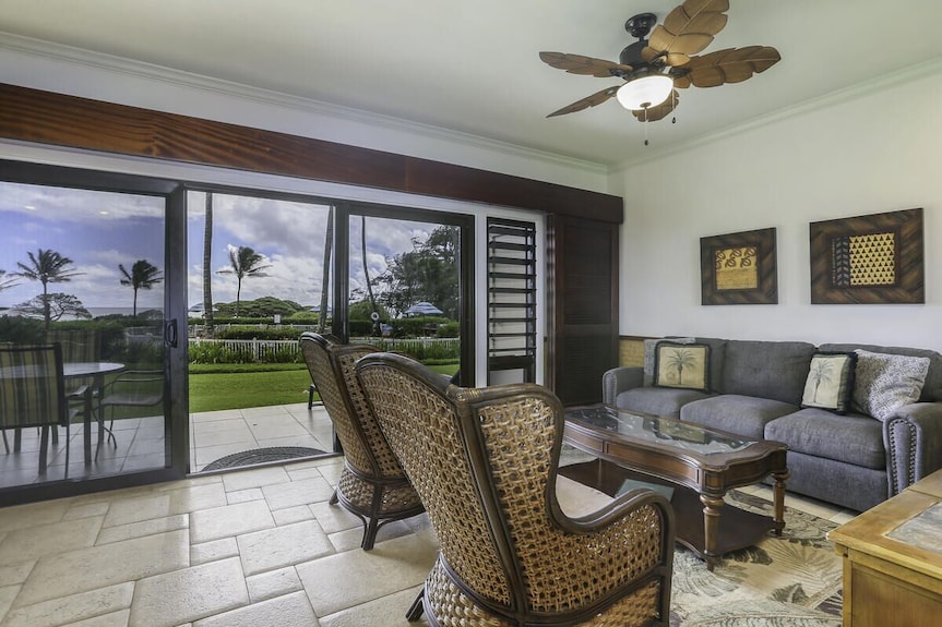 Kaha Lani #109, Ocean View, Swimming Pool, Ground Floor, Free Wi-fi/parking - Kauai, HI