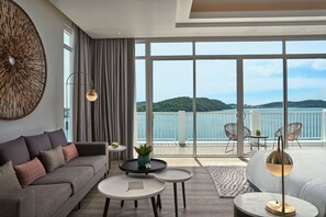 Villa, 4 quartos, piscina privativa (On The Rock) | 3 quartos, lençóis de algodão egípcio, roupa de alta qualidade 