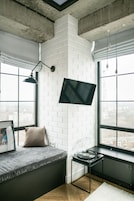 Quarto Panorâmico, Vista para a cidade | Roupa de alta qualidade, cofre no quarto, Wi-fi grátis