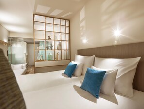 Roupa hipoalergénica, cofre no quarto, quartos insonorizados 